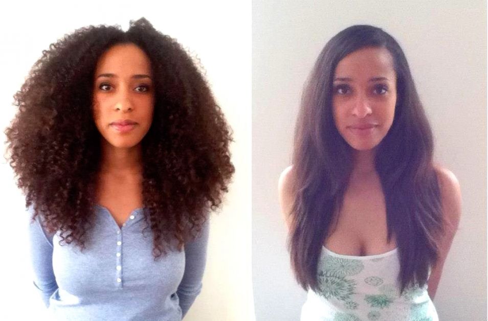 Le brushing parfait pour cheveux frisés - ELLE.be