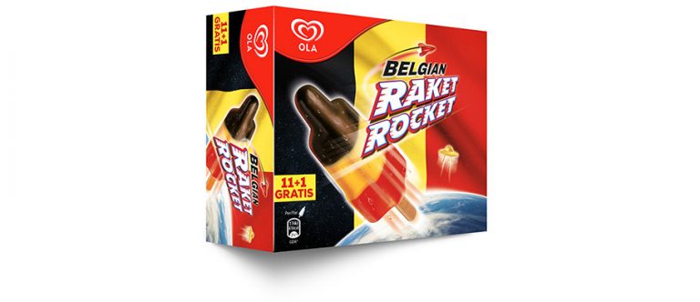 Glace belge: une édition limitée aux couleurs du drapeau national