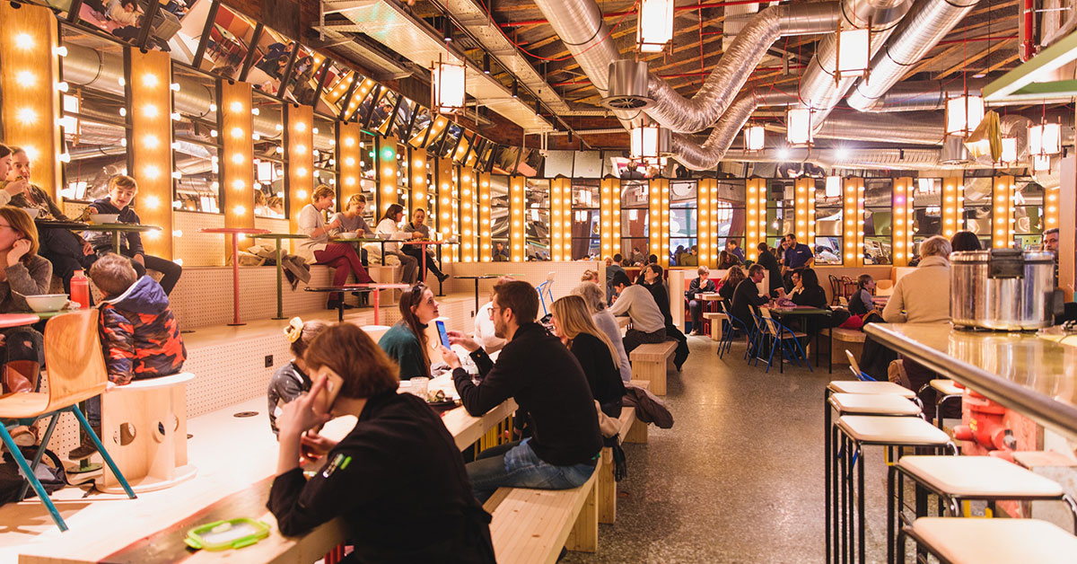 Wolf: le nouveau food market qui donne les crocs à Bruxelles - ELLE.be