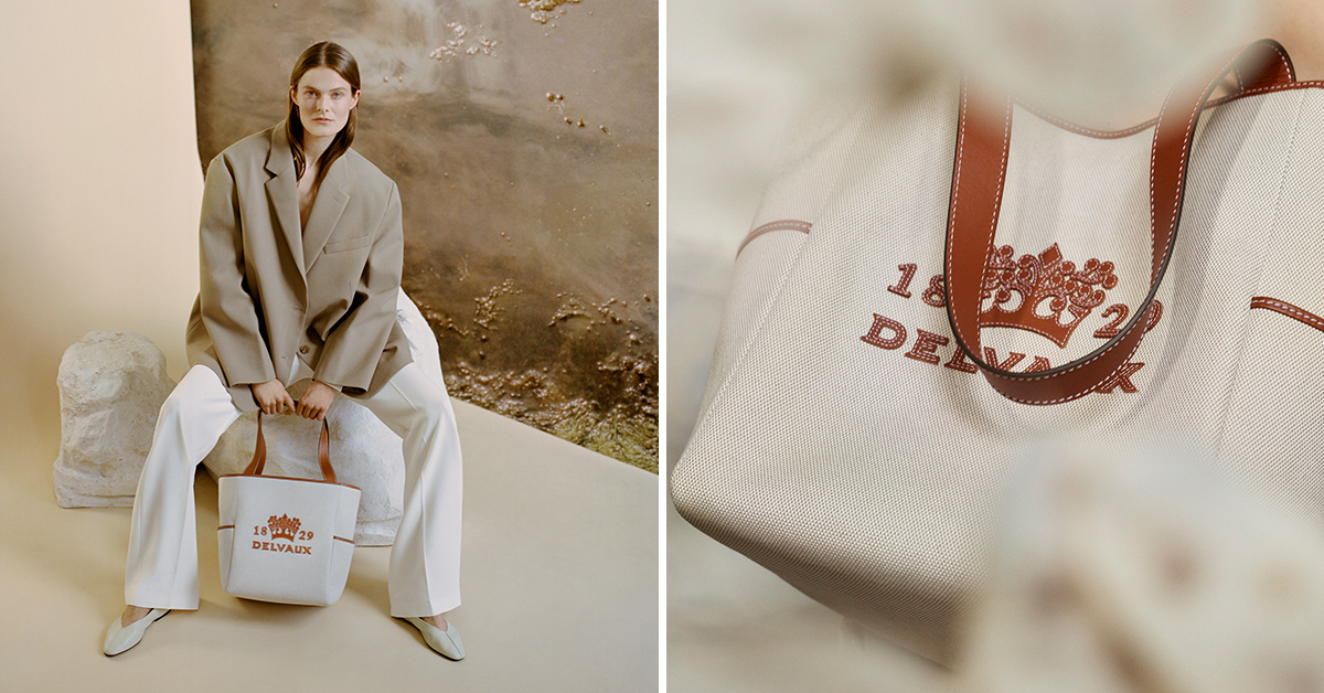 Delight : le cabas idéal imaginé par Delvaux - ELLE.be