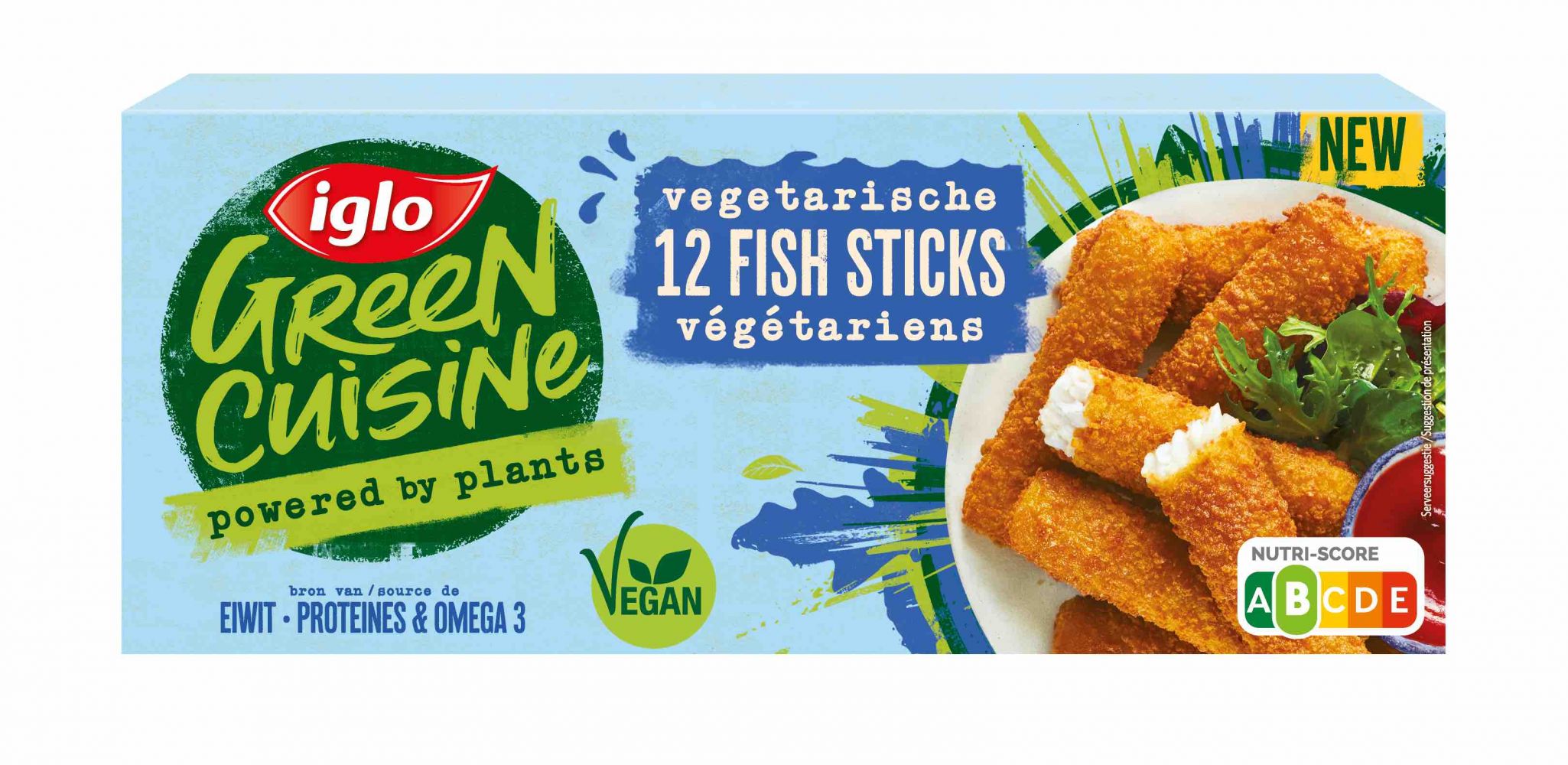 Fish Stick végétariens viennent compléter la gamme de la "Green cuisine"