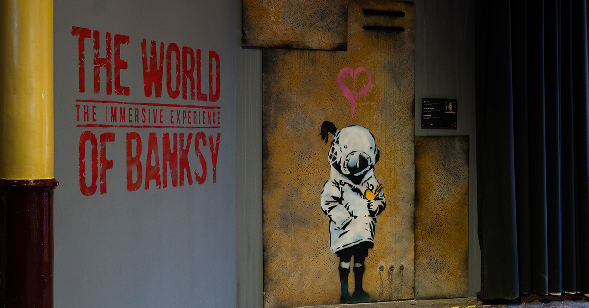 CONCOURS : TICKETS POUR LE MUSÉE BANKSY - ELLE.be