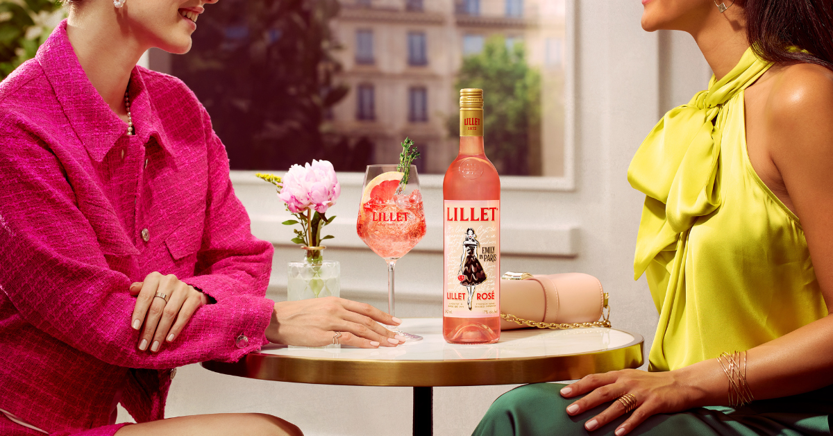 GAGNEZ: 4 FOIS UNE BOUTEILLE LILLET X EMILY IN PARIS EN ÉDITION LIMITÉE ...