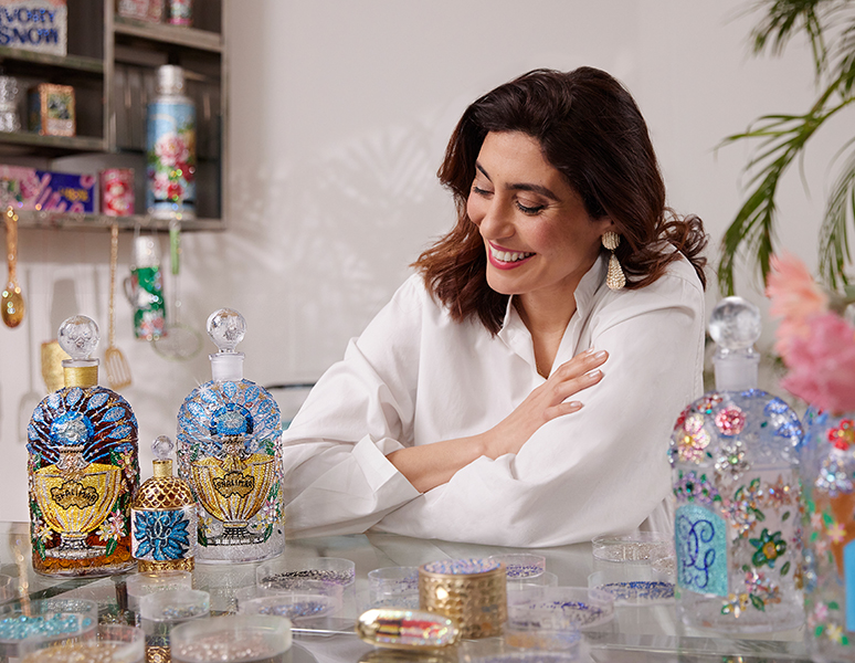 Shourouk x Guerlain : l'incroyable collaboration de fin d'année - ELLE.be