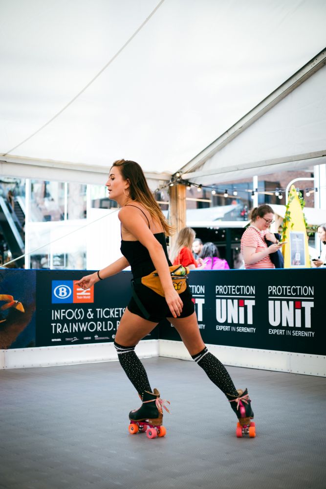 Summer Roller Skating in Docks Bruxsel : hoe was het
