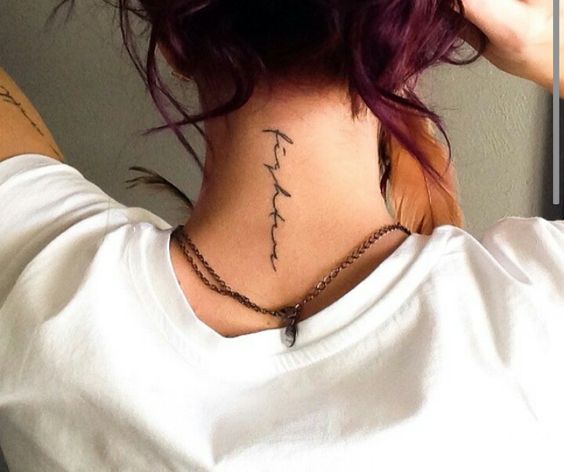 Pinspiration: de 15 mooiste nektatoeages - ELLE.be