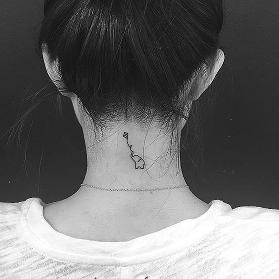 Pinspiration: de 15 mooiste nektatoeages - ELLE.be