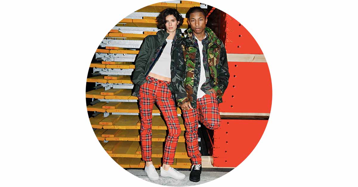 Pharrell Williams X G-Star RAW jeans in 25 verschillende prints - ELLE.be
