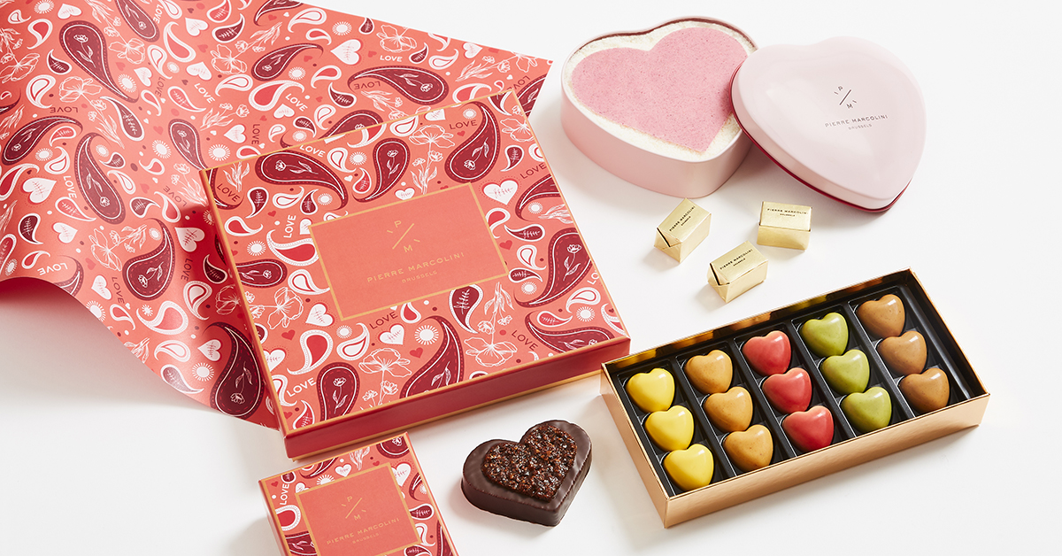 Valentijn: stijlvolle chocolade om te geven of te krijgen