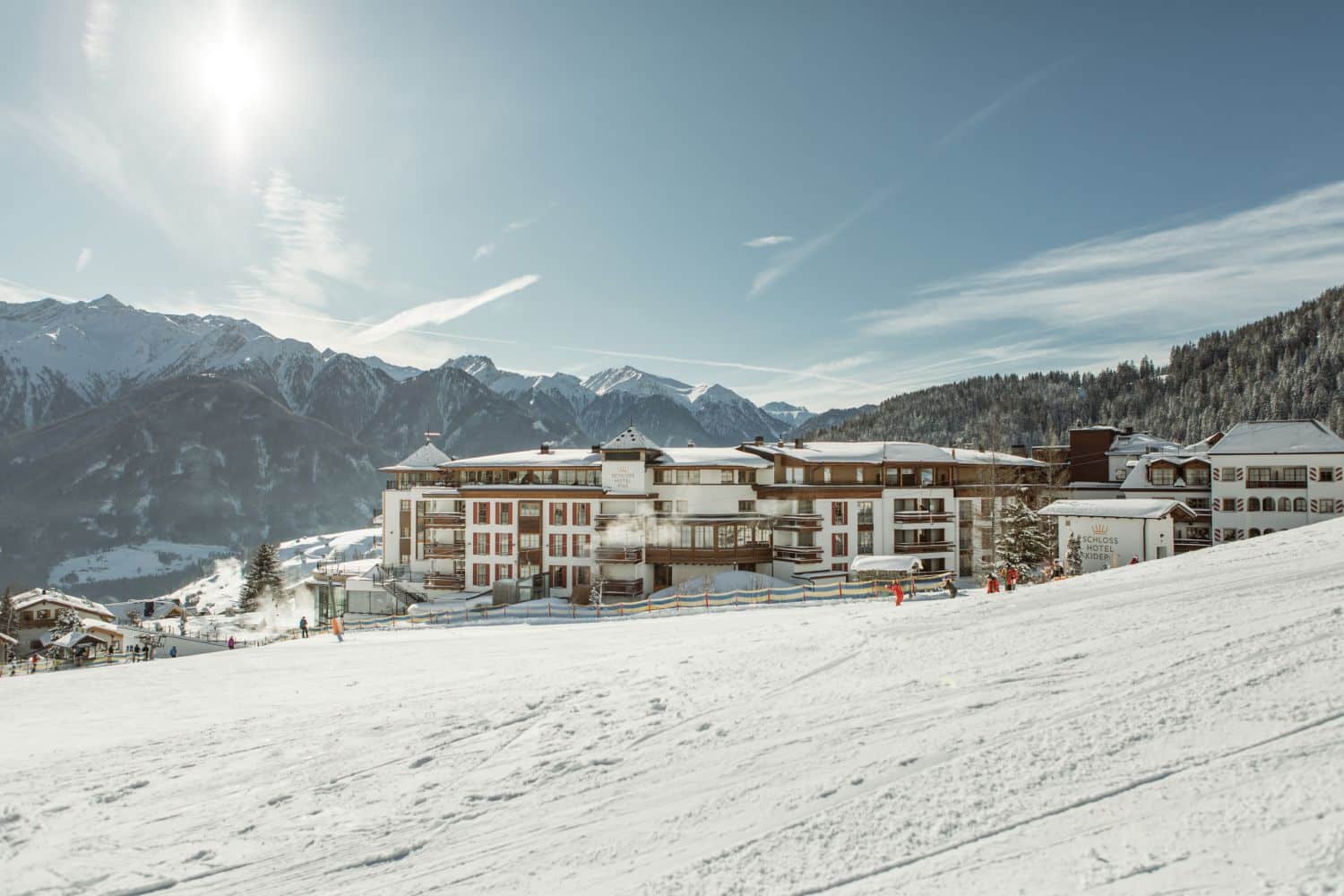 Hotspot: Schlosshotel Fiss in de Oostenrijkse Alpen - ELLE.be
