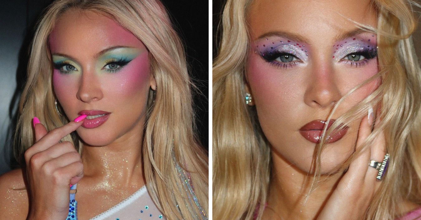 Maakt maximalistische Y2K make-up éindelijk een einde aan de 'clean ...