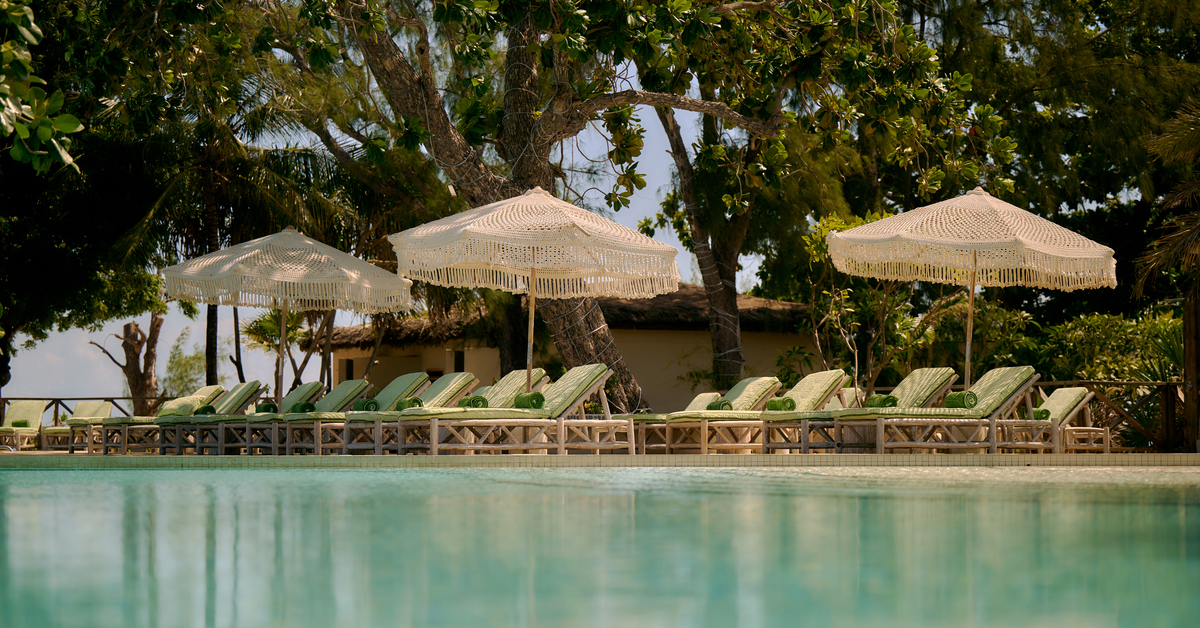 Voor GUESS geen strandclub, maar een volledig privé-eiland in Zanzibar